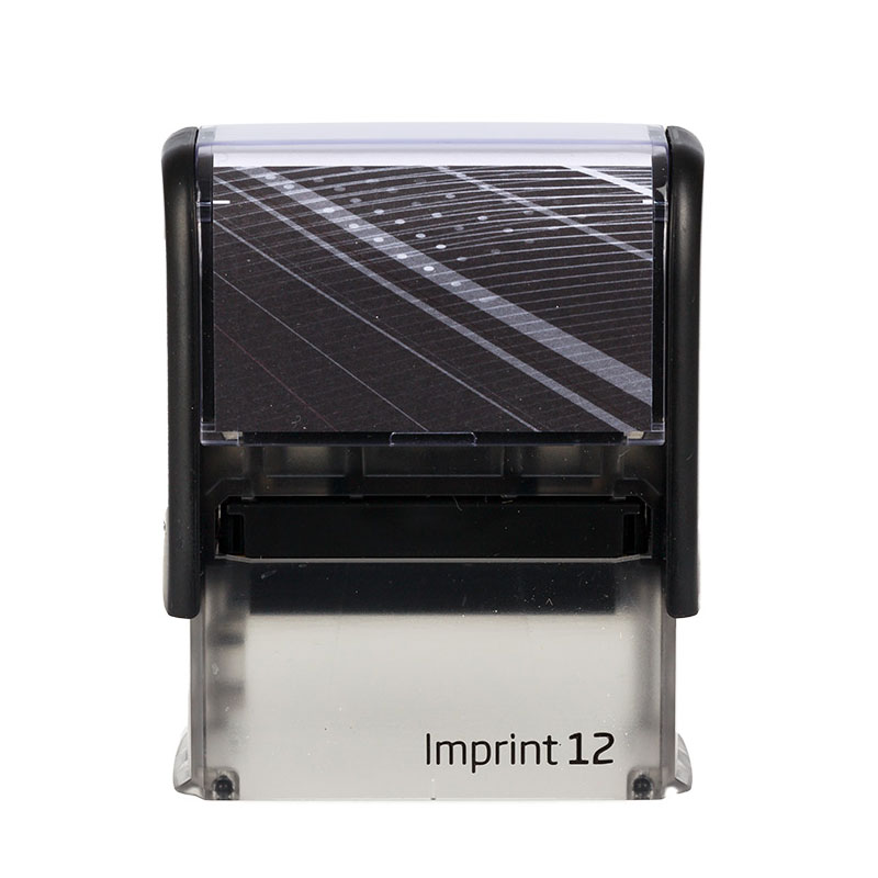 Textstempel imprint 12- Der imprint 12 ist ein praktischer Stempel für ...